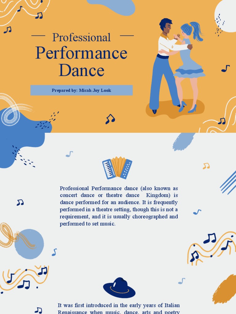 Professional Performance Dance (Micah Look) | PDF | Ballet | Dances