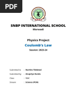 Class XII Physics Project (Pith Ball) | PDF | Electric Charge | Weight