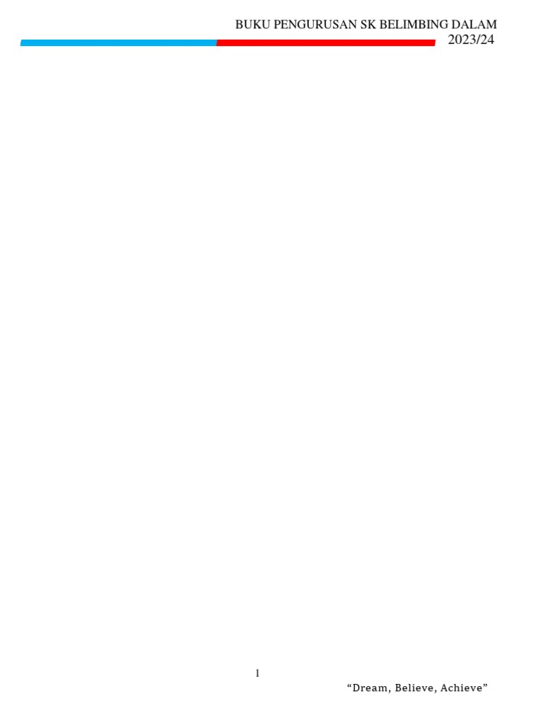Final 9 Buku Perdana Pengurusan SKBD 2023-24 PDF | PDF