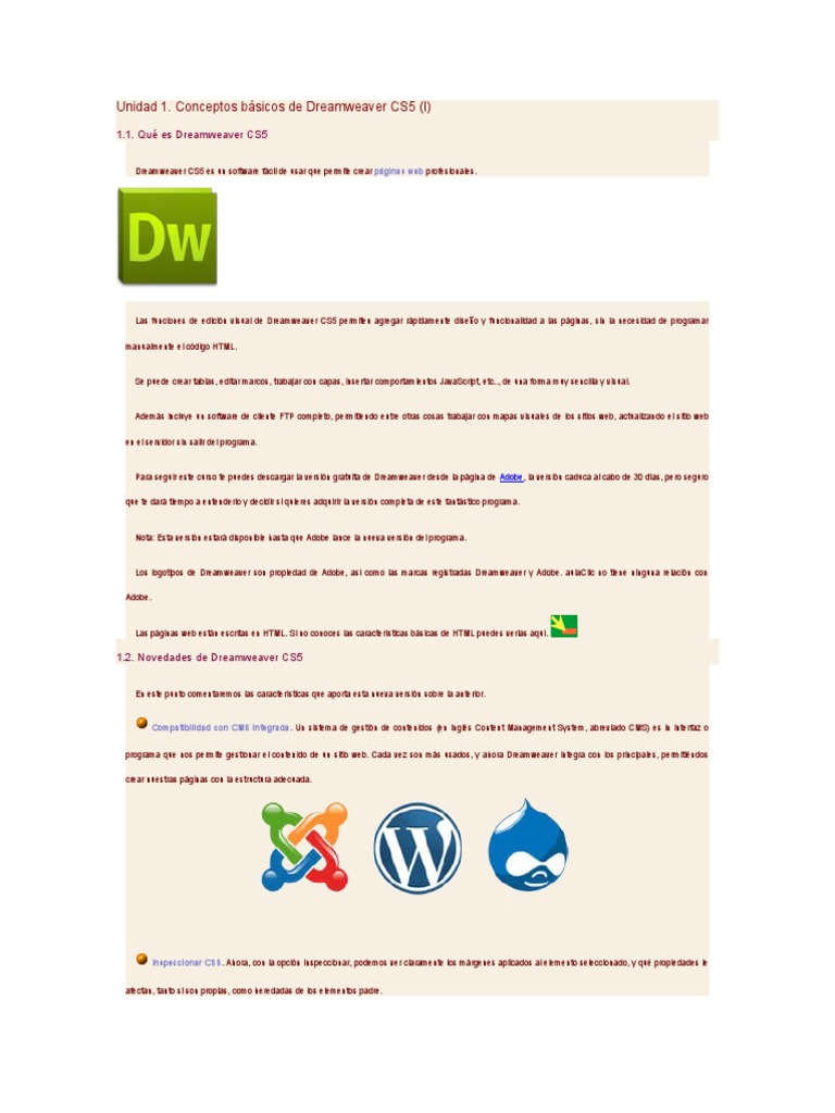 DREAMWEBER | PDF | Adobe Dreamweaver | HTML