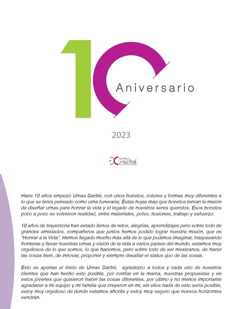 Catalogo Urnas Sacbé - 2023 | PDF