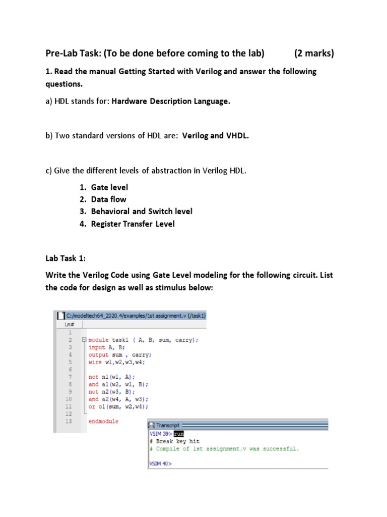 DLD Assignment#3 | PDF | Computers