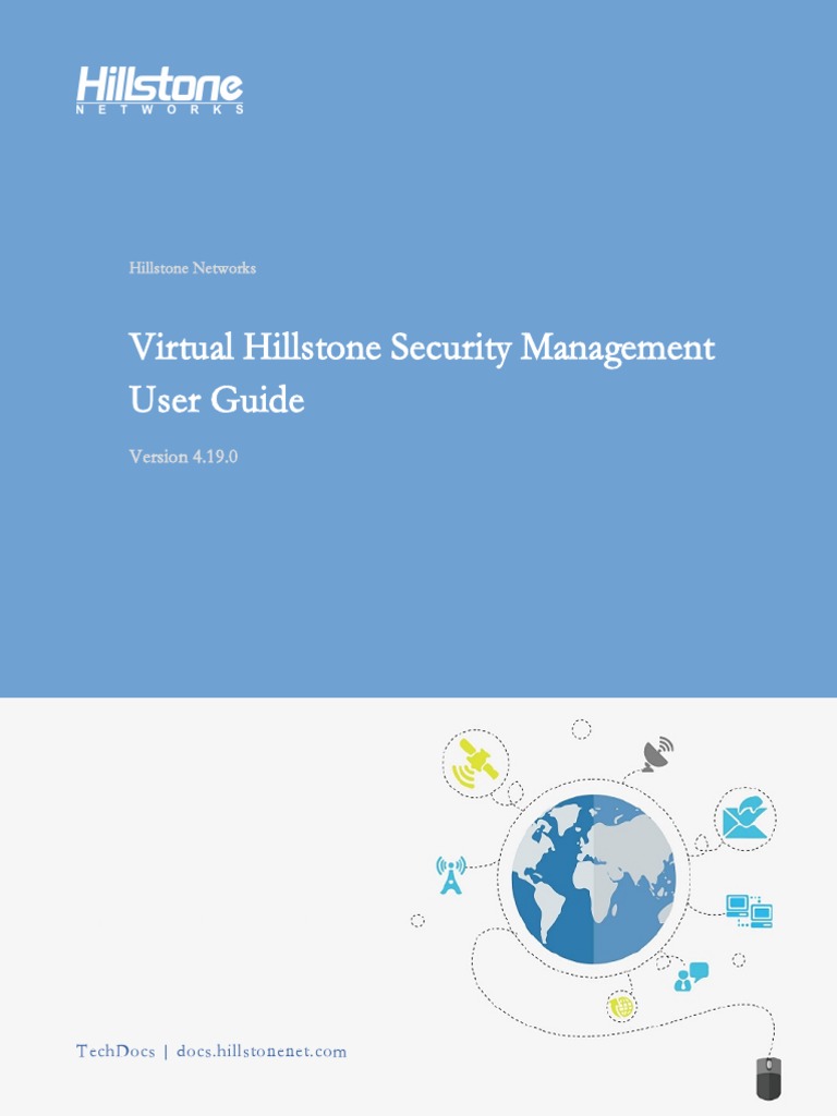 VHSM Hillstone Security Management 11 PDF | PDF | Computer Network | Ip ...