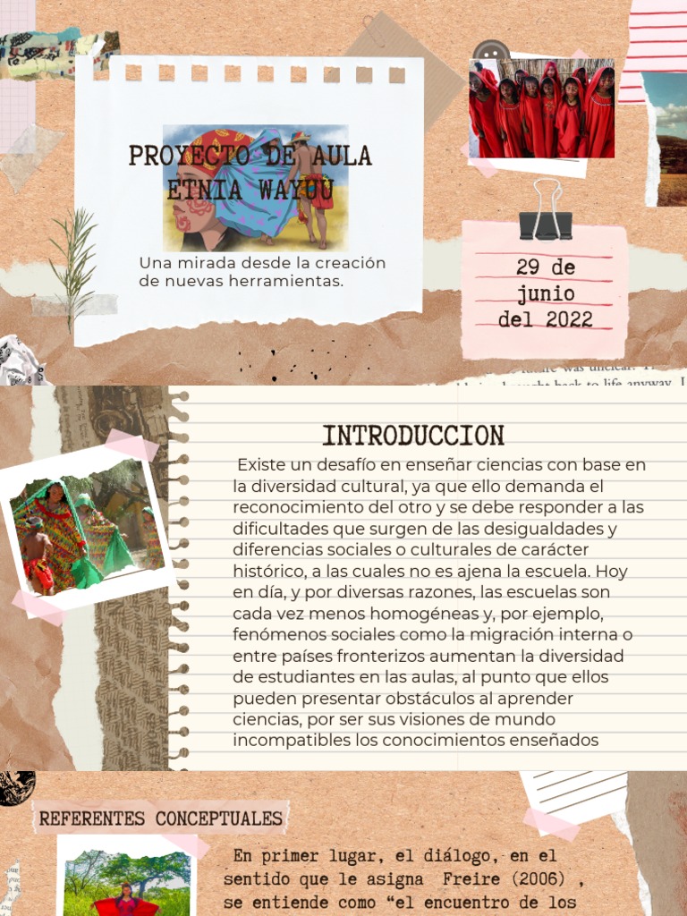 Proyecto de Aula | PDF | Conocimiento | Salón de clases