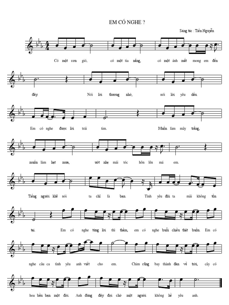 Em Co Nghe | PDF