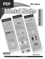 New Wave Mental Maths (Book E) - Answers: Tuesday | PDF