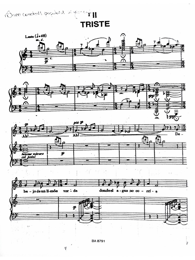 Triste Ginastera | PDF