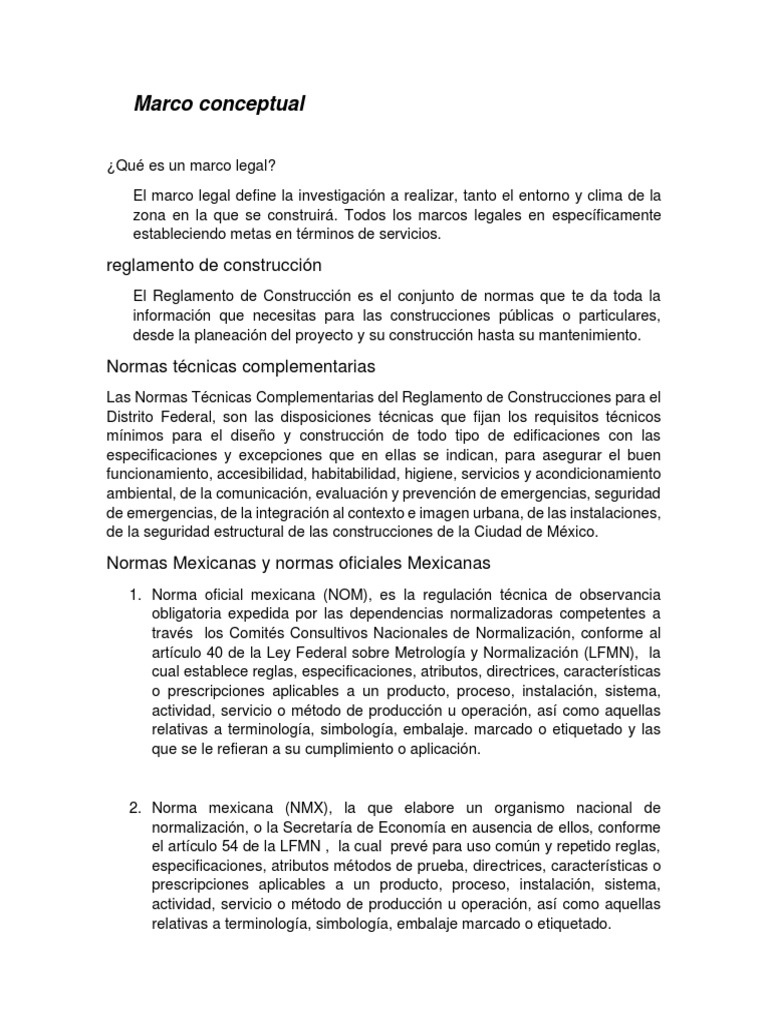 Marco Conceptual | PDF