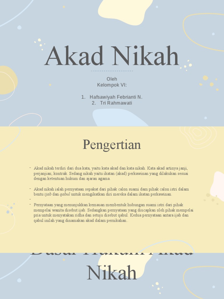 Akad Nikah | PDF