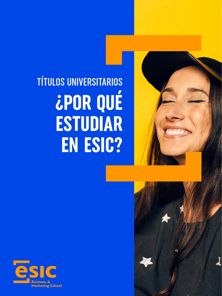 Descubre por qué elegir ESIC | PDF | Iniciativa empresarial | Business