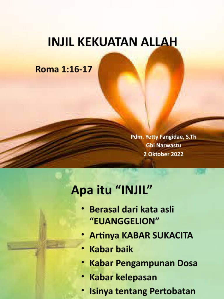 Injil Kekuatan Allah | PDF