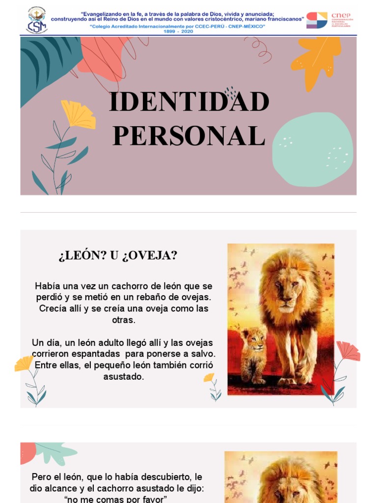 Descubriendo mi Identidad Personal | PDF | Relaciones personales ...