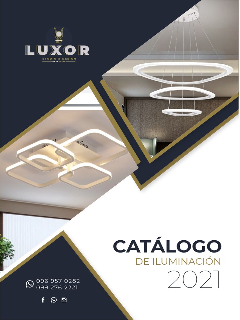 Catalogo Luxor Ok | PDF | Diodo emisor de luz | Ingeniería de Edificación