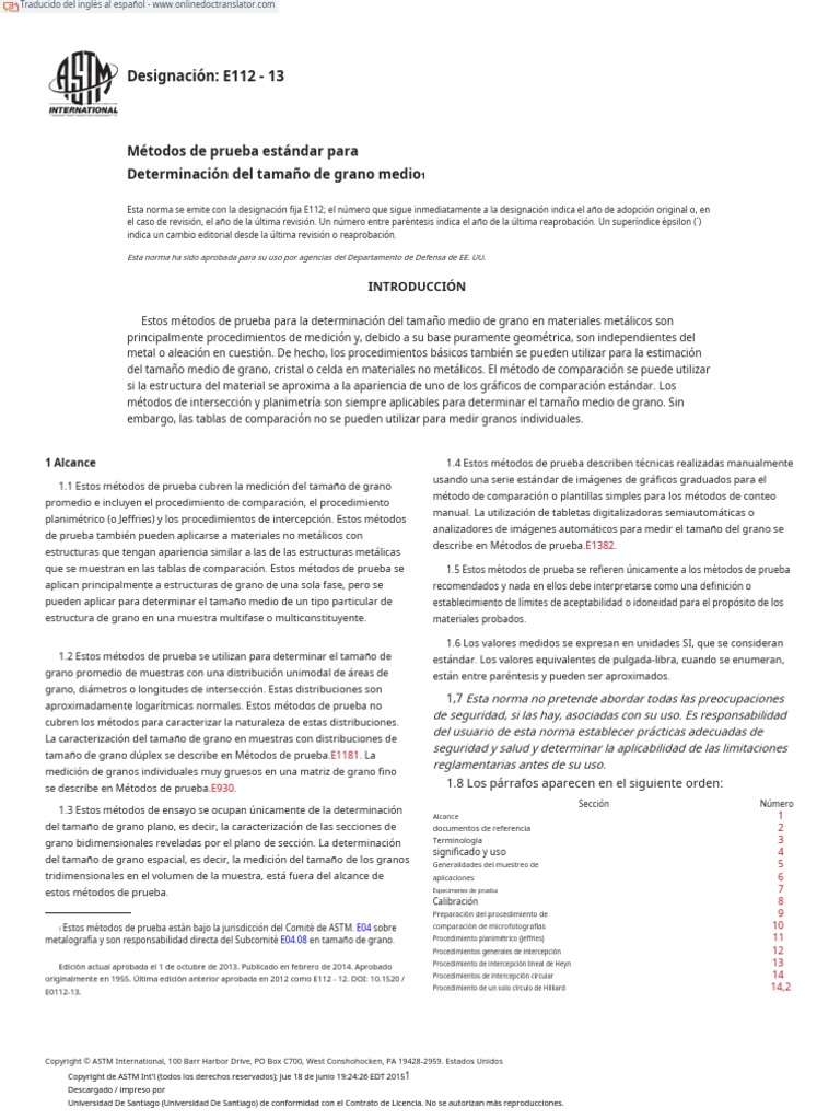 E112 AÑO-2013 en Es | PDF | Medición | Aleatoriedad
