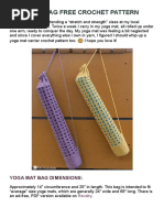 Fidget Toy Crochet Pattern | PDF