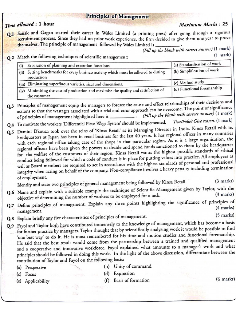 Class Test 24 4 23 | PDF
