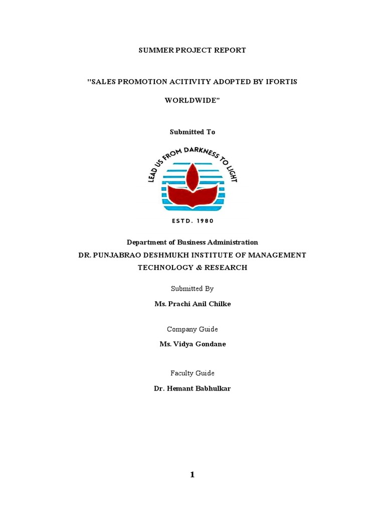 Prachi Sip | PDF | Marketing | Swot Analysis