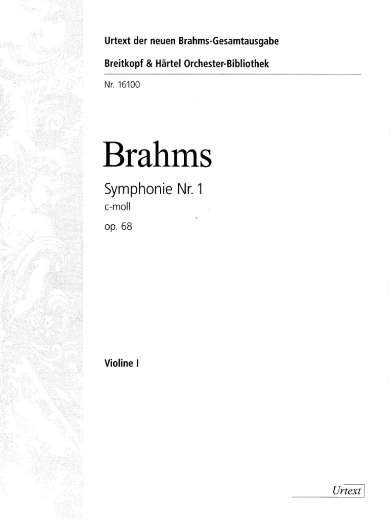 Brahms 1 PDF | PDF