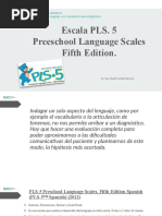 Evaluación PLS-5 en Español | PDF | Significancia estadística ...