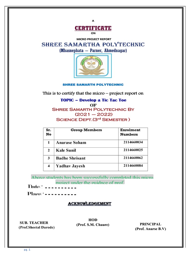 JAVA Microproject | PDF