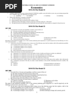 Grade 12 Economics Model Questions | PDF | Economics | Monetary Policy