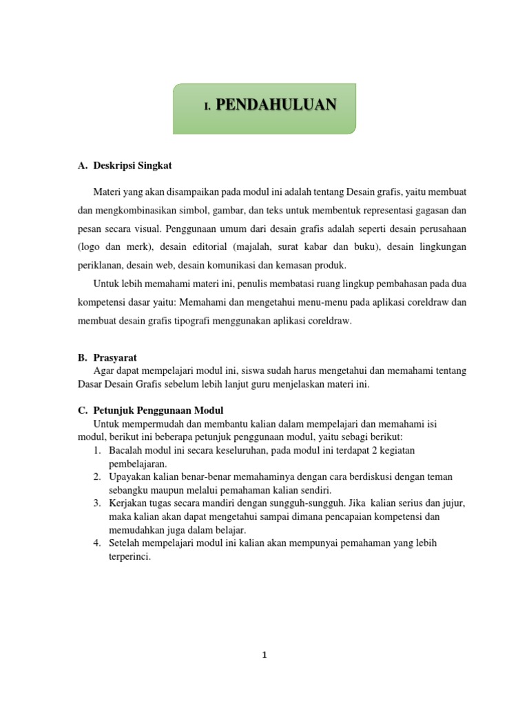 MODUL DONI Lanjutan PDF | PDF | Seni | Komputer