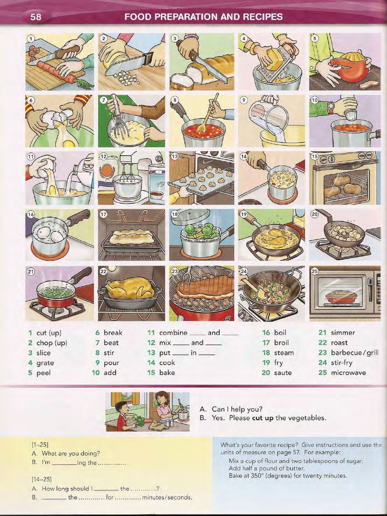 58 Food Preparation and Recipes | PDF