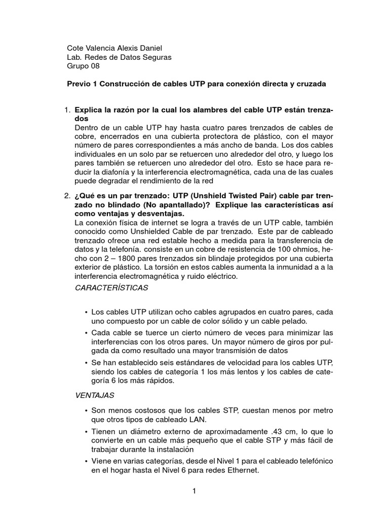 Previo 1 Alexis Cote PDF | PDF