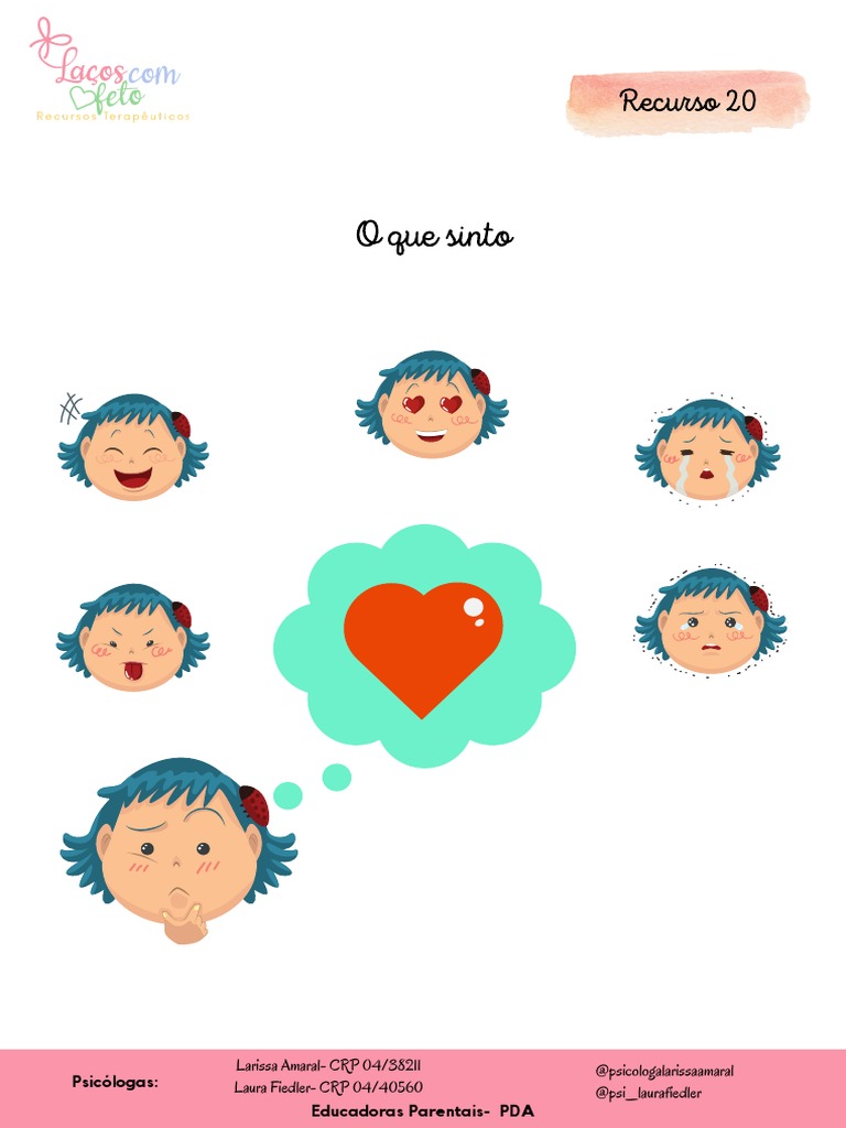 Como Me Sinto, Penso e Comporto | PDF