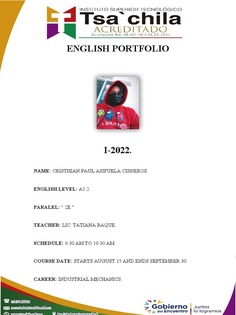 English Portfolio | PDF