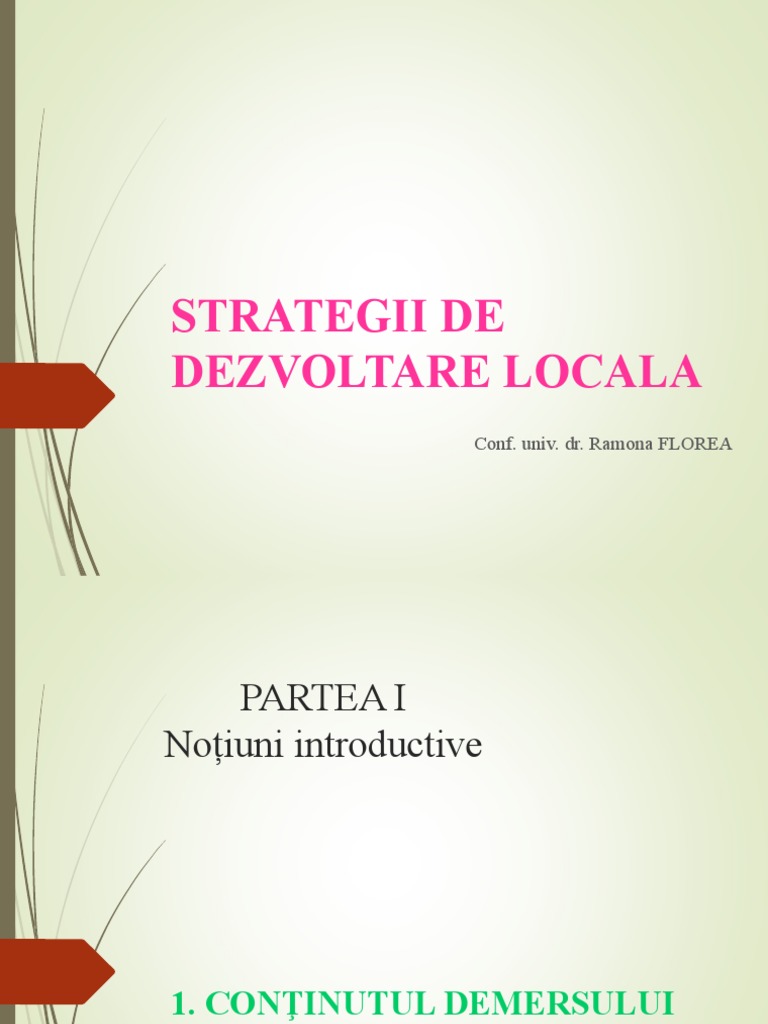 Curs 1 - Notiuni Introductive | PDF