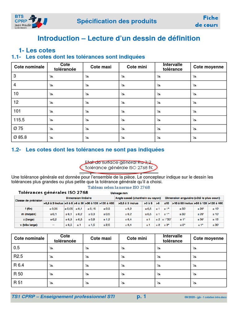 1 Cotation Intro Complet PDF | PDF