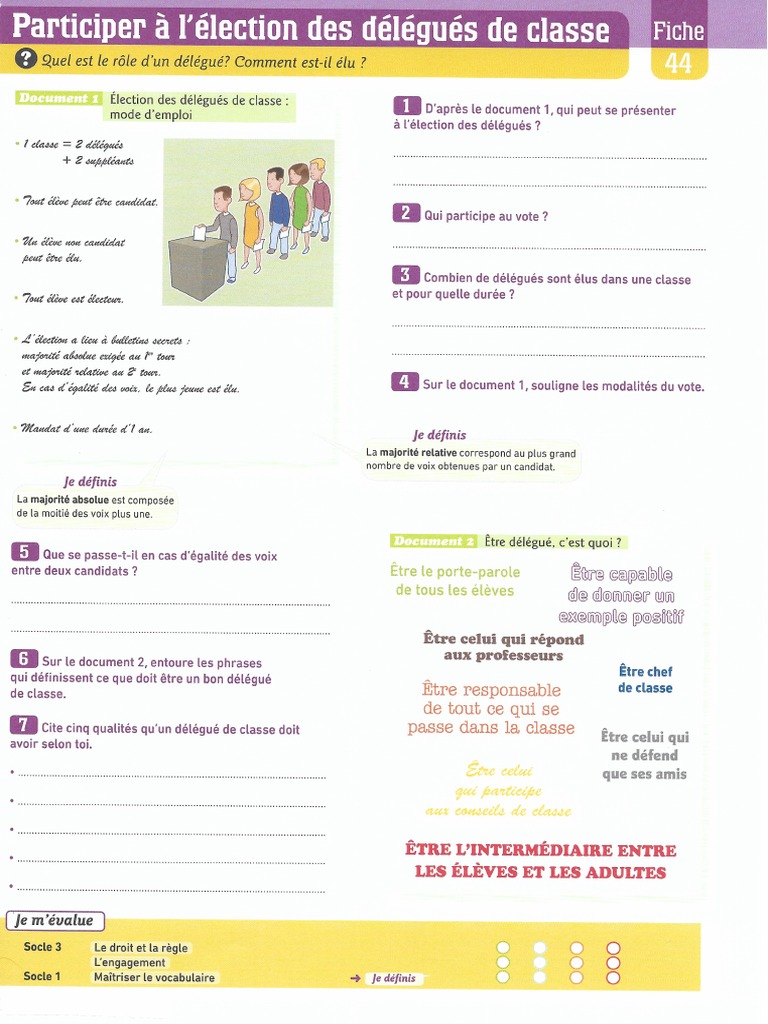 Rôle Délégués De Classe _ Délégué De Classe Définition – QUQK