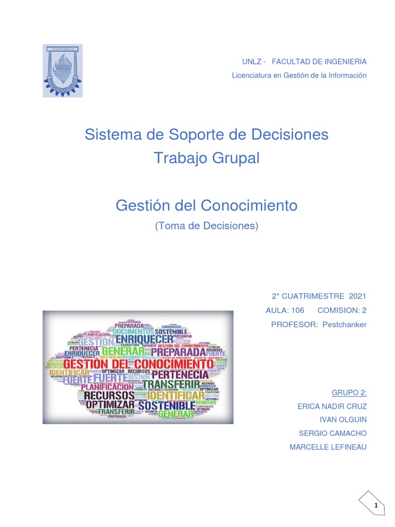 Grupo 2 - Gestion Del Conocimiento PDF | PDF | Conocimiento administrativo | Conocimiento