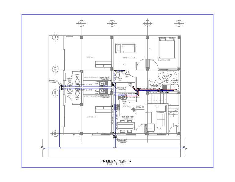 1 - Red Hidraulica CASA JORDAN-1RO PDF | PDF