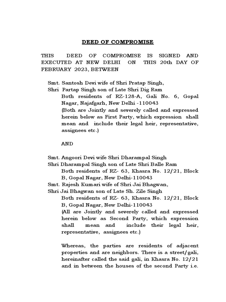 Neighbors Resolve Longstanding Property Dispute Through Comprehensive ...