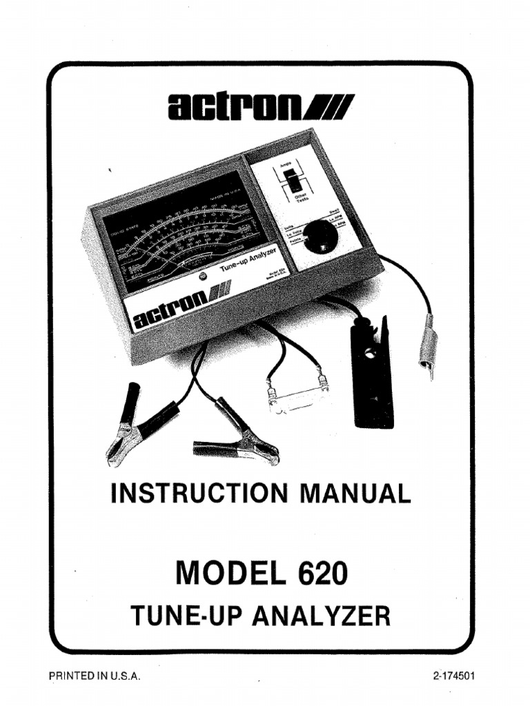 Actron Analyzer | PDF