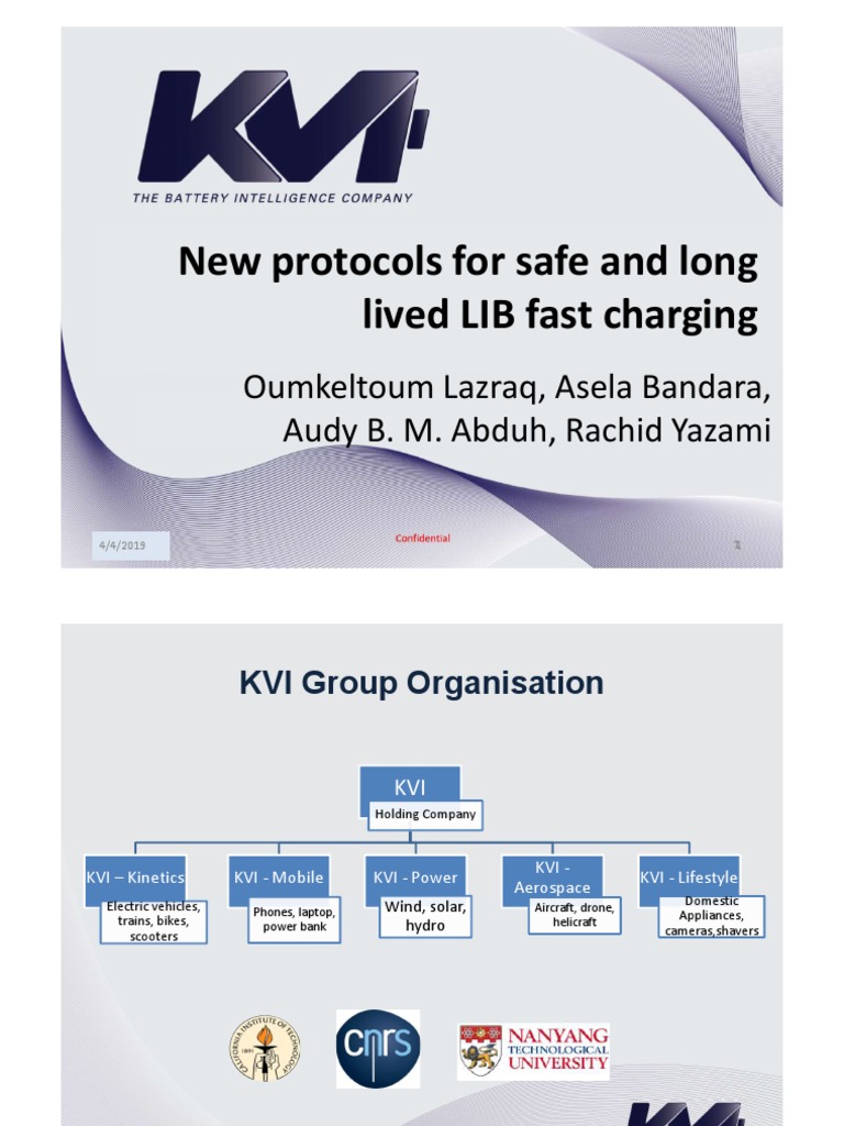 KVI Group Organisation The Battery Intelligence Company PDF | PDF ...