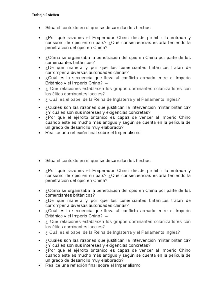 La Guerra Del Opio | PDF