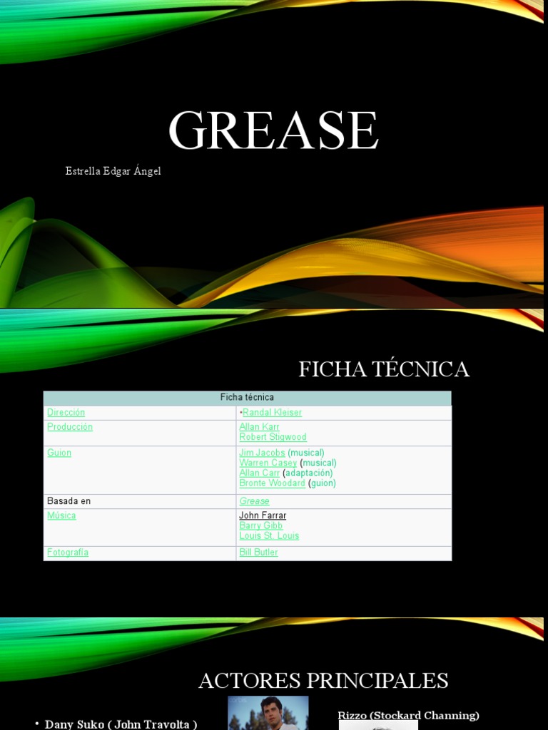 GREASE | PDF