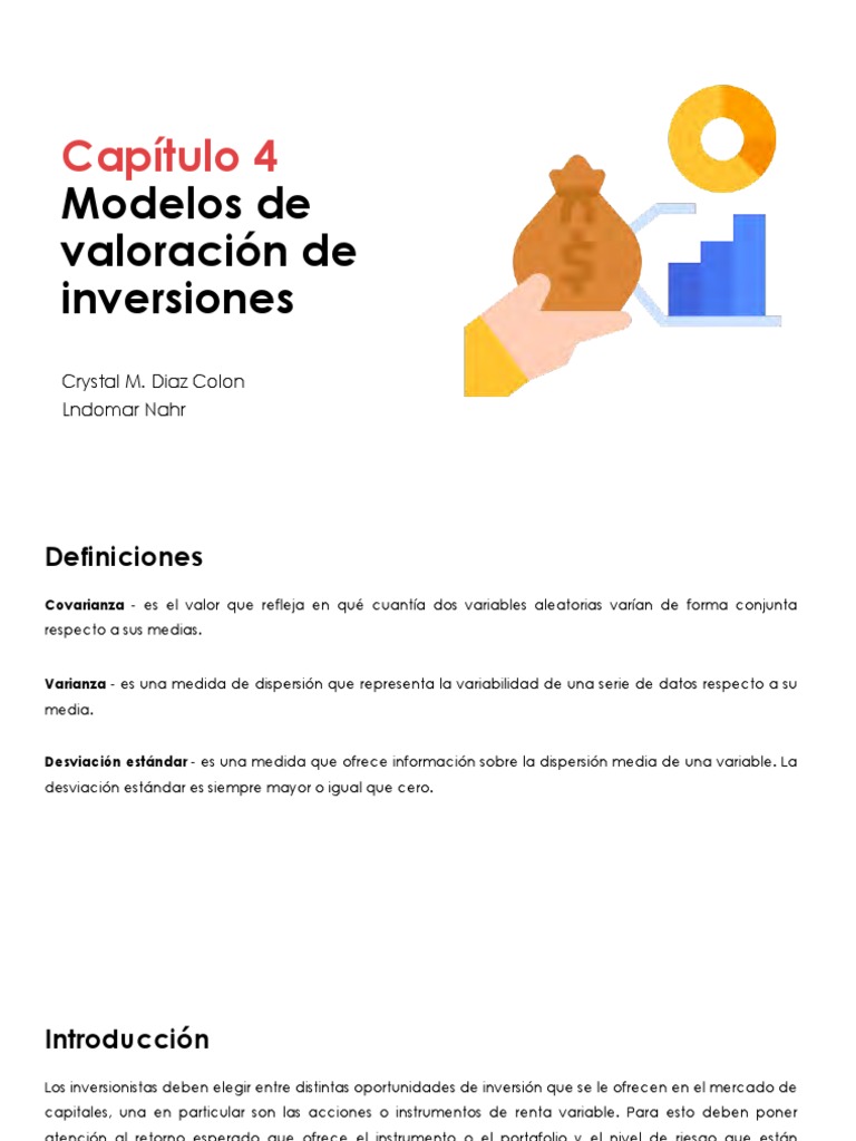 Cap 4 - Modelo de Inversión (1).pdf | PDF | Modelo de fijación de ...