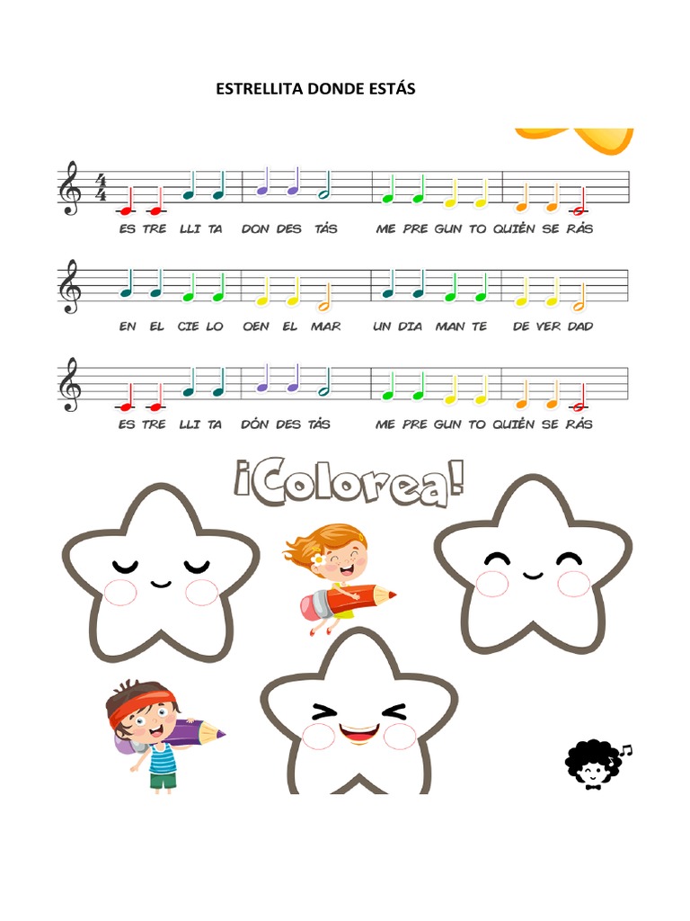Estrellita Donde Estás Docx Pdf