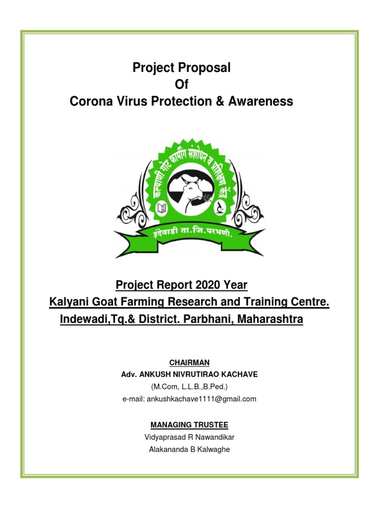 KALYANI TRUST Project KOVID 10 PDF | PDF | Infection | Diseases And ...