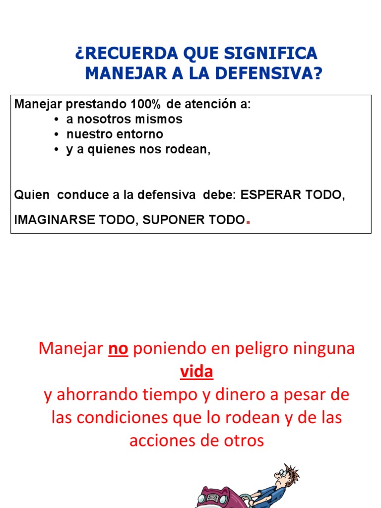 Manejo Defensivo PDF | PDF Manejo Defensivo PDF | PDF