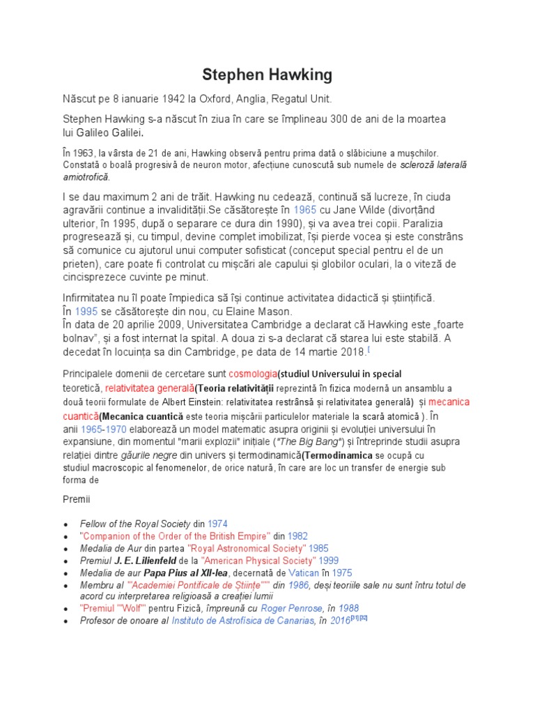 Stephen Hawking | PDF