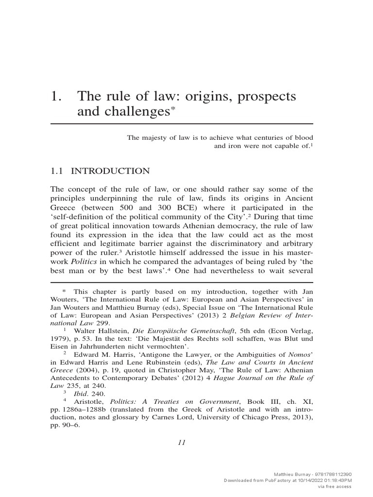 (9781788112383 - Chinese Perspectives On The International Rule of Law ...