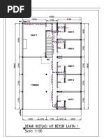 DENAH RUANG POMPA LT - BASEMENT-Layout1 PDF | PDF