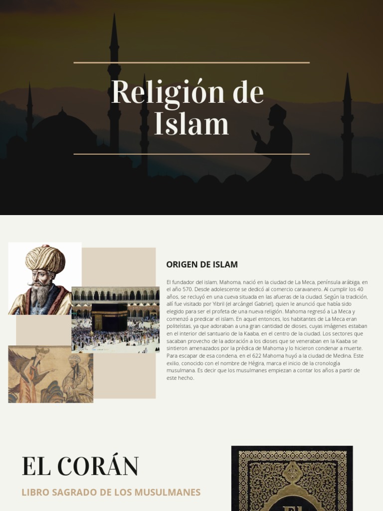 Origen y Creencias del Islam | PDF