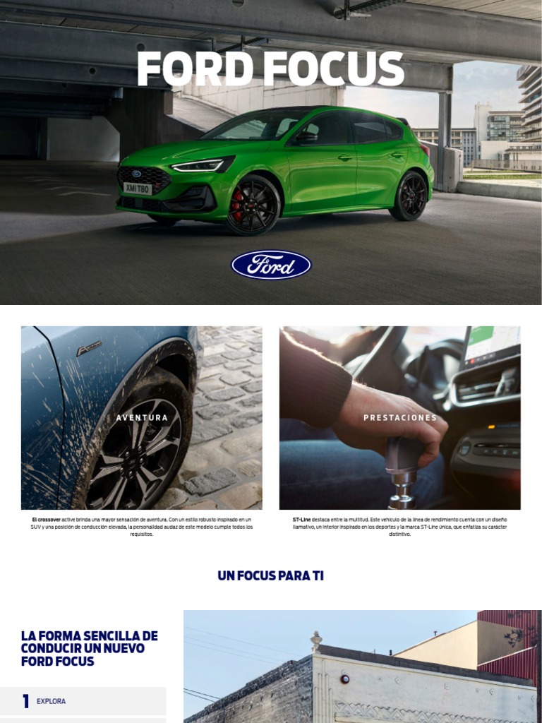 BRO-new Ford Focus PDF | PDF | Streaming Media | Estacionamiento