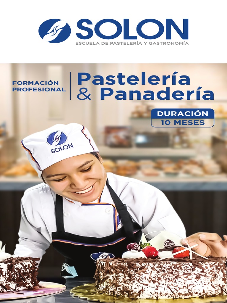Bochure Pasteleria y Panaderia Profesional PDF | PDF